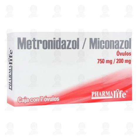 Miconazol Metronidazol Óvulos Miconazol Metronidazol G01af20 P5