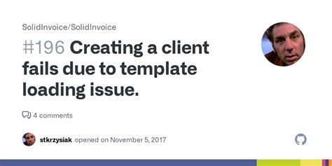 creating a client fails due to template loading issue · issue 196