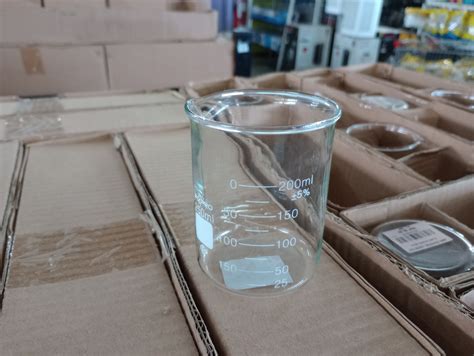 Glass Beaker 250ml Hmr Shop N Bid