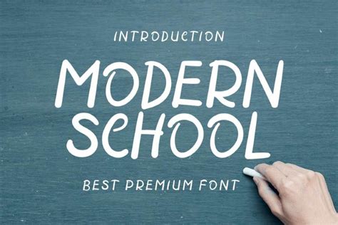 Modern School Script Font Dafont Free