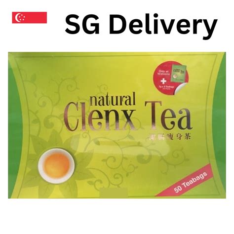 Nh Natural Clenx Tea 50 Free 5 On Pack Total 55s Nh Detoxlim
