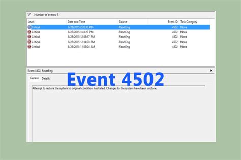 3 Ways To Event Id 4502 Winreagent After Windows Update