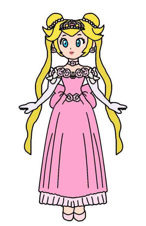 Peach Sailor Moon Princess Crystal By Katlime On Deviantart