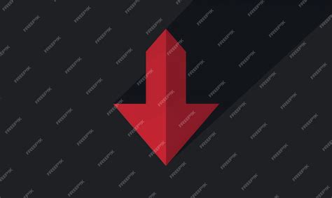 Premium Photo Red Arrow Stock Market And Finance Background Design