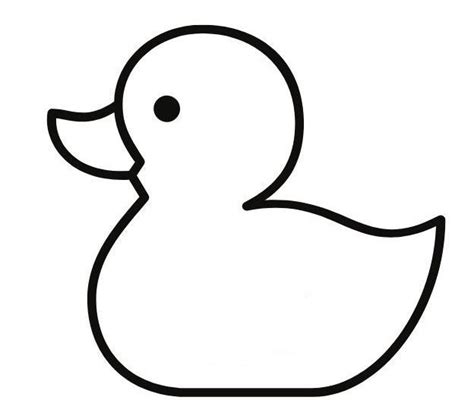 Best 13 Rubber Duck Printable Template Free Printable Papercraft