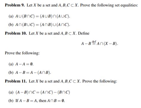 solved problem 9 let x be a set and a b c cx prove the