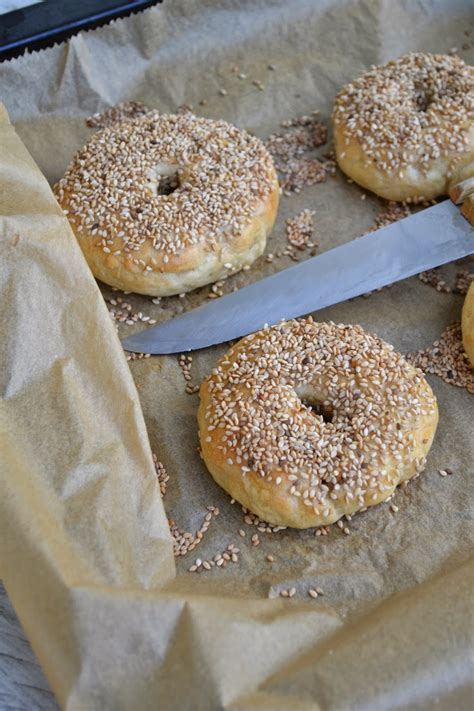 Savoury Wednesday American April New York Style Sesam Bagels The