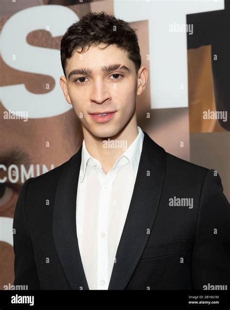 New York Ny February 20 2020 Isaac Powell As Tony Attends The
