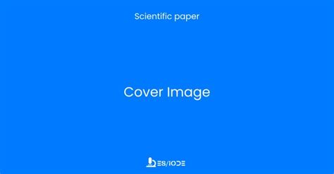 Es Iode On Linkedin Scientific Research Cover Image Es Iode