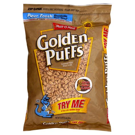 Malt O Meal Cereal Golden Puffs 16 Oz 1 Lb 453 G Food And Grocery