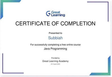 subbiah ramasamy on linkedin greatlearning javaprogramming