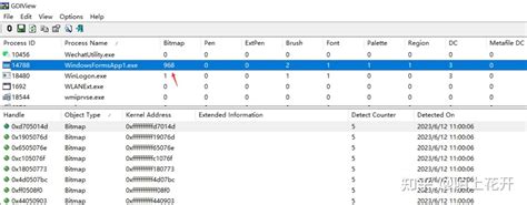 如何洞察 C 程序的 Gdi 句柄泄露 知乎