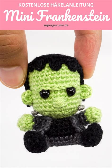 Frankensteins Monster Häkelanleitung Monster Häkeln Halloween