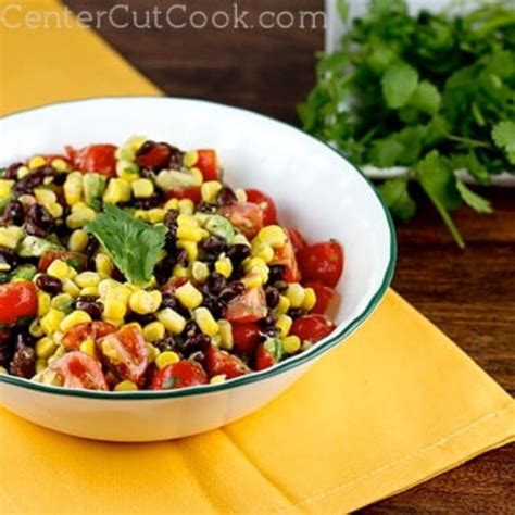 Corn Black Bean Avocado And Tomato Salad Centercutcook