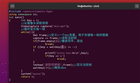 Ubuntu下的Opencv的安装与初步使用 LinZJ 博客园