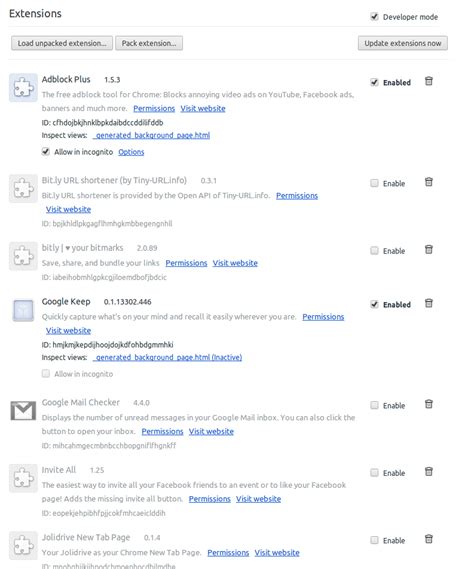 Why My Google Chrome Extensions Stopped Working Ask Ubuntu