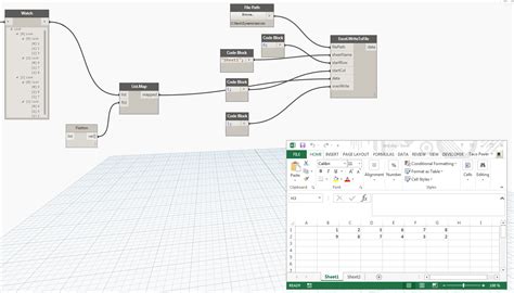Dynamo Sublists To Excel Row By Index Excel Dynamo