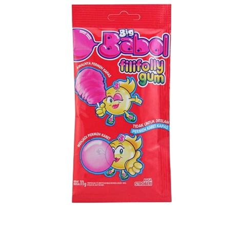 Harga Big Babol Candy Stick Strawberry Stk 20g Ceklistid
