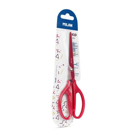 Tijeras Para Oficina Milan Acid Series 66 Pulgadas Rosa Office Depot