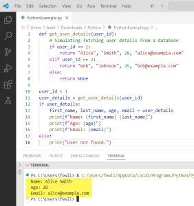 How To Unpack A Tuple In Python
