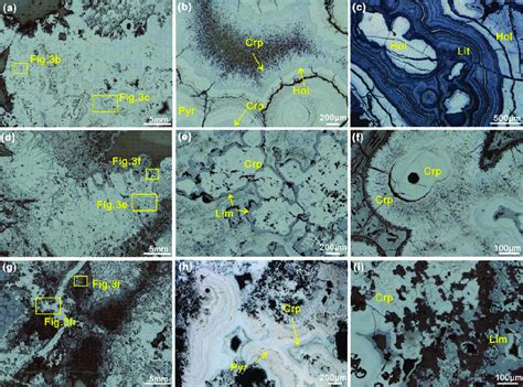 Reflected Light Micrographs Of The Mineralogy And Textures Of The Download Scientific Diagram