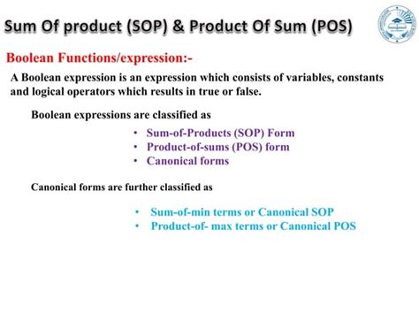 I Semester Sop Pos Expressionspptx