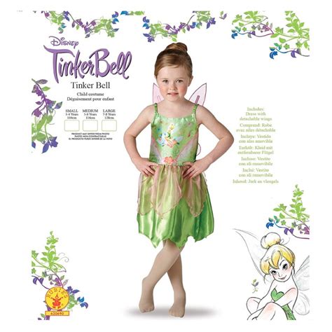 Disfraz Classic De Campanilla Talla S Disfraz Classic De Campanilla Talla S