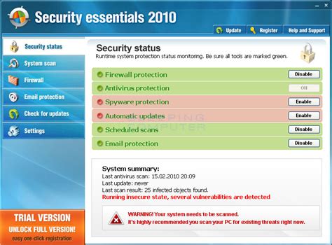 Remove Security Essentials 2010 Uninstall Guide