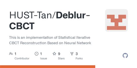 Github Hust Tandeblur Cbct This Is An Implementation Of Statistical Iterative Cbct