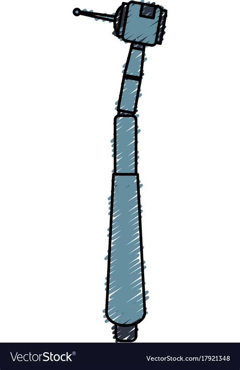 Dental Handpiece Tool Royalty Free Vector Image