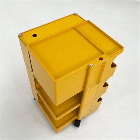 Yellow Boby Trolley By Joe Colombo For Bieffeplast 1960s At 1stdibs Bieffeplast Boby Trolley