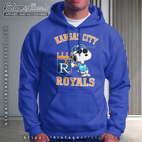 Mlb Kansas City Royals And Snoopy Shirt Vintagenclassic Tee