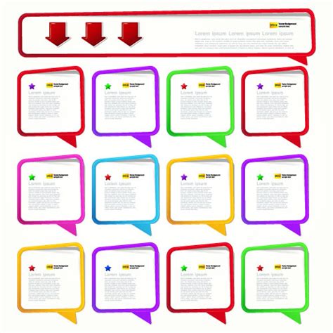 text dialog box 2660 free eps download 4 vector