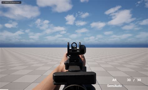 Unreal Engine 5 Fps 게임 5 Aim 자세 구현