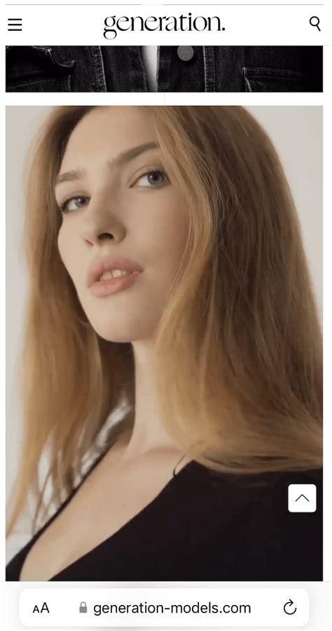 Model Anastasia On Behance