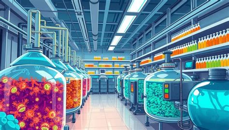 Industrial Enzyme Production Through Fermentation