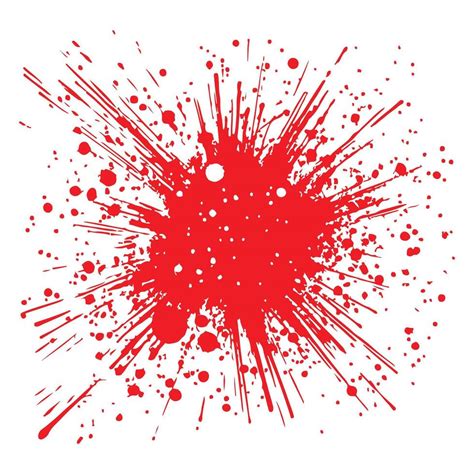 Brilliant Red Splatter Vector Art Icons And Graphics For Free Download