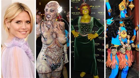 Heidi Klums Halloween Costumes Over The Years