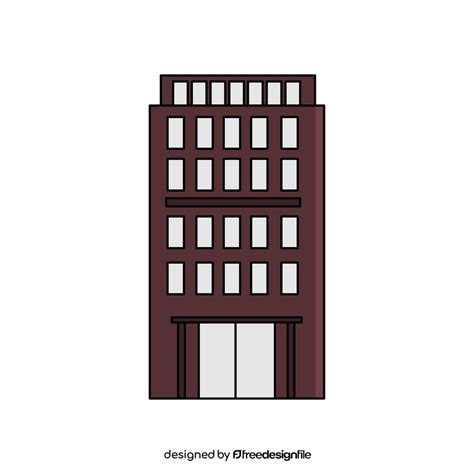 City Building Drawing Clipart Free Download