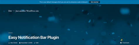 Best WordPress Notification Bar Plugins In