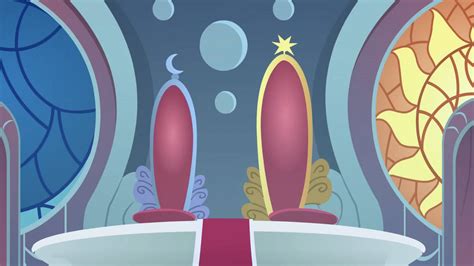 Mlp Fim Royal Sisters Throne Close Up Background By Omegatheemperor On Deviantart