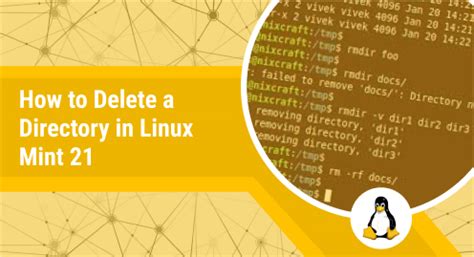 How to Delete a Directory in Linux Mint 21 - Linux Genie
