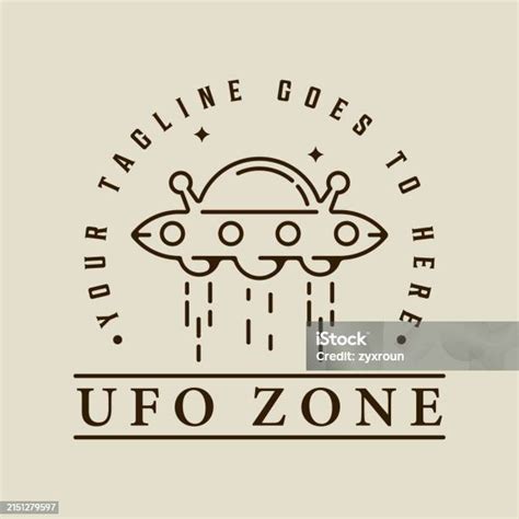 Ufo 우주선 라인 아트 벡터 간단한 미니멀리스트 일러스트 레이 션 아이콘 그래픽 디자인 항공 우주 기호 또는 복고풍 타이포그래피 스타일로 천문학 개념에 대 한 기호