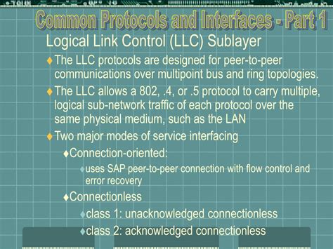 Ppt Overview Basic Concepts Physical Layer Protocols And Interfaces