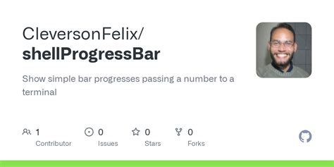 github cleversonfelix shellprogressbar show simple bar progresses