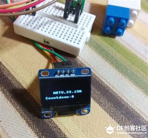 一步一步使用uPyCraft学习MicroPython之TCP上送温度至物联网 DF创客社区