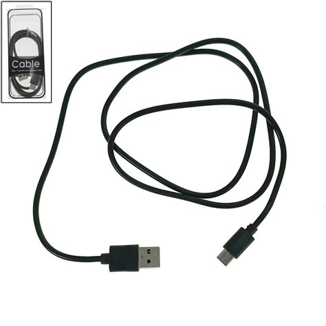 Кабел с Usb A мъжки към Usb C мъжки конектори дължина 100 см Cbl03b 01 зареждане пренос на