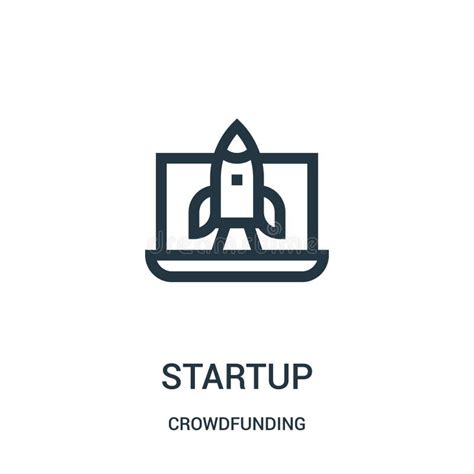 Startup Icon Vector From Startups Collection Thin Line Startup Outline Icon Vector Illustration