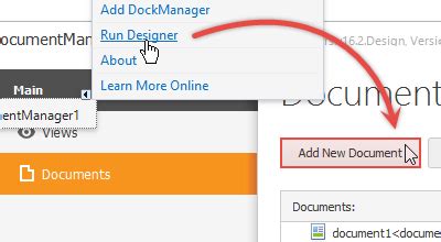 Application UI Manager WinForms Controls DevExpress Documentation