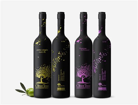 Olive Oil Bottle Design